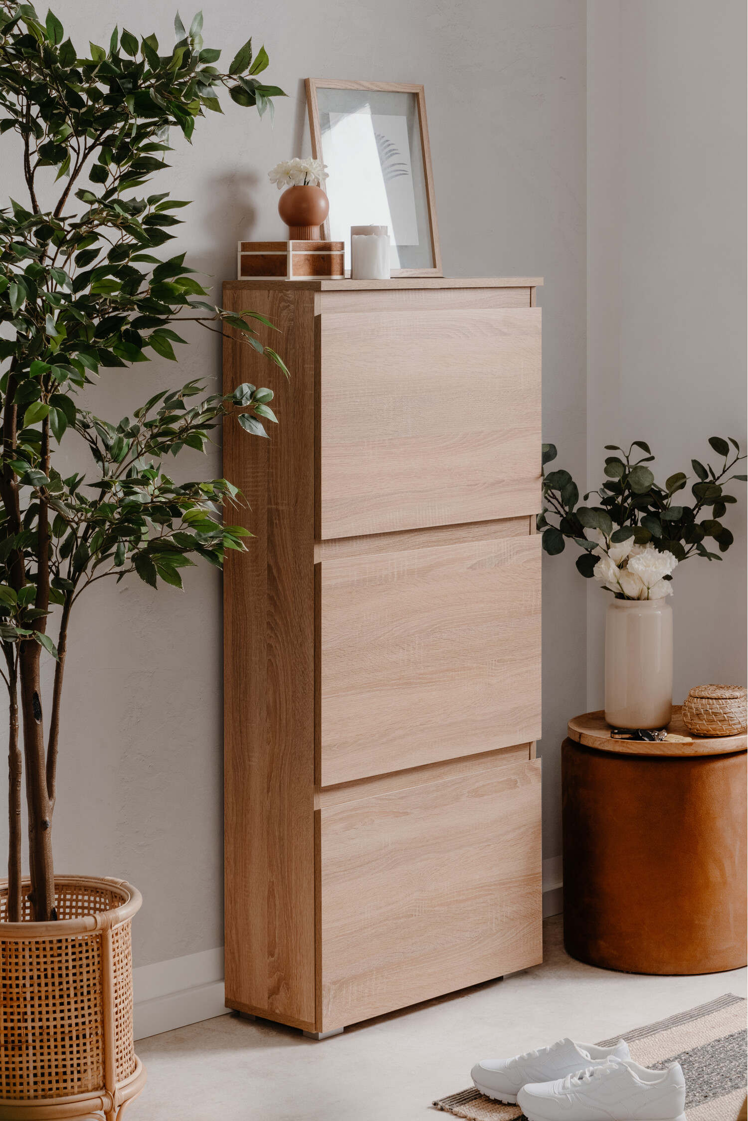 Prateleira para sapatos Findlay 160 - Mobiliário para corredor | Moveis.pt