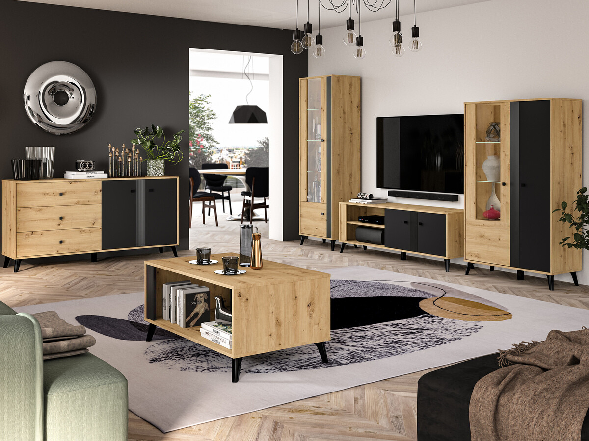 Conjunto para sala de estar Madison A119 - Mobiliário para sala de ...